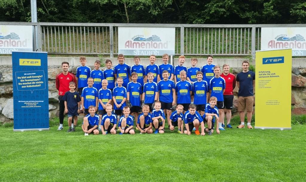 Neue Dressen für die Kids vom USV Gasen - SPORTUNION Gasen